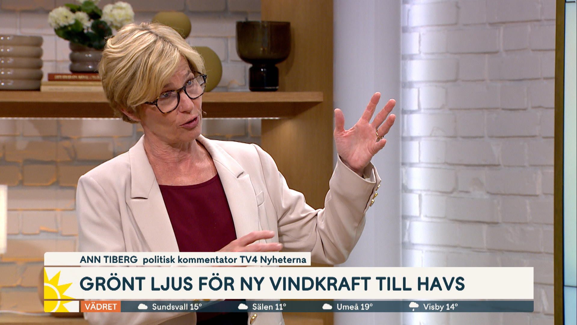 Ann Tiberg om nya vindkraftsbeskedet: ”En fråga där det s...