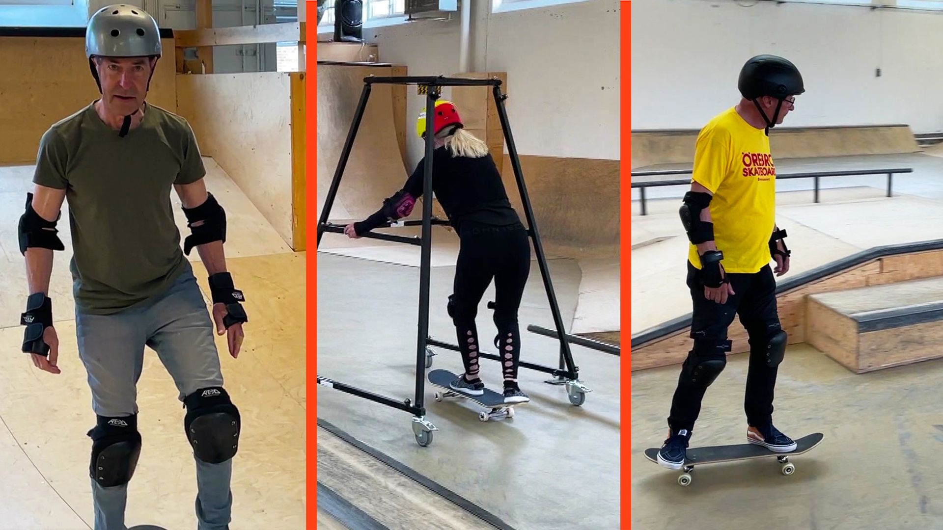 65-plussare i Örebro ska lära sig åka skateboard