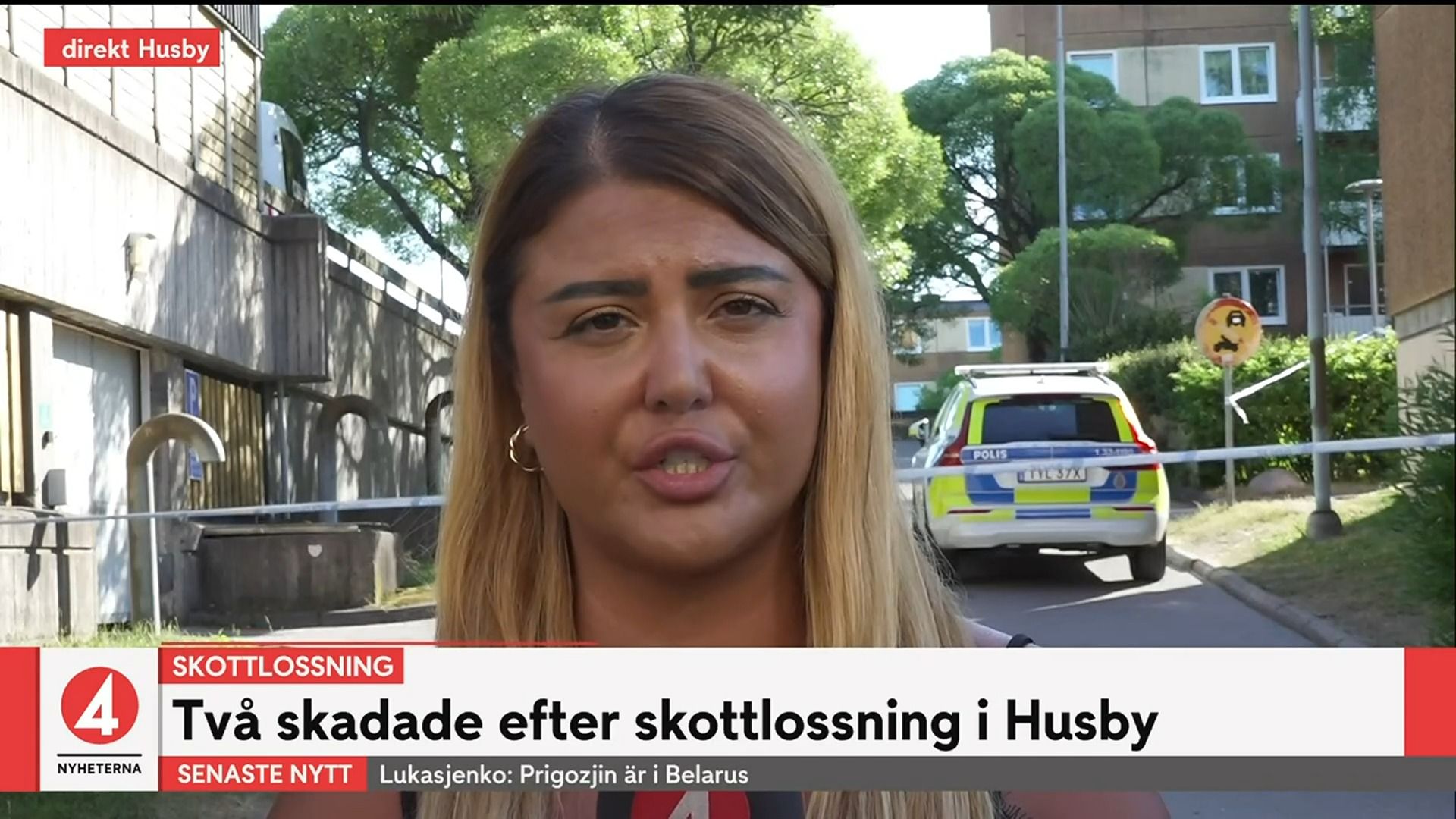 Skottlossning i Husby