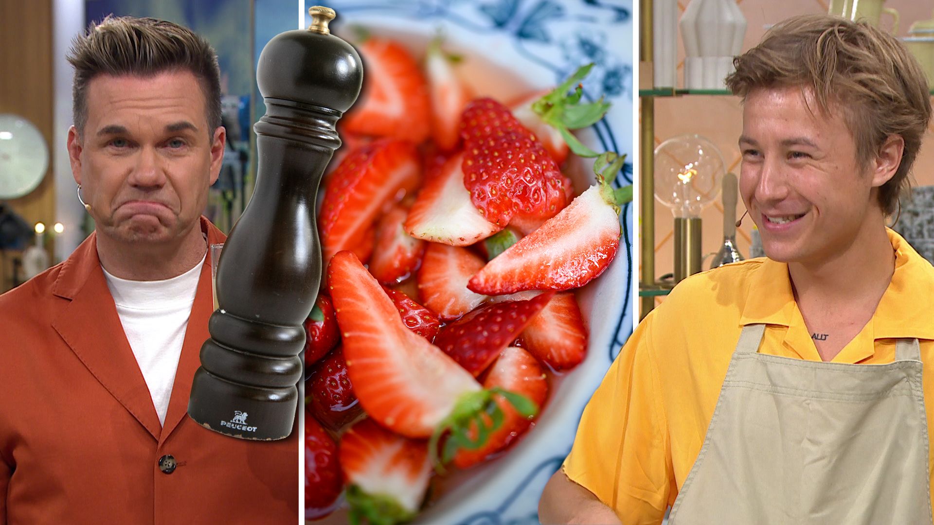 Adam Thulins bisarra kombo: ”Jordgubbar med svartpeppar