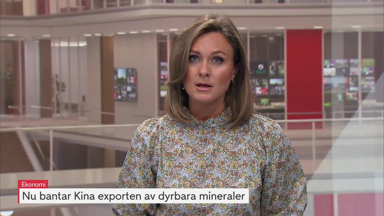 Kina begränsar export av dyrbar mineral