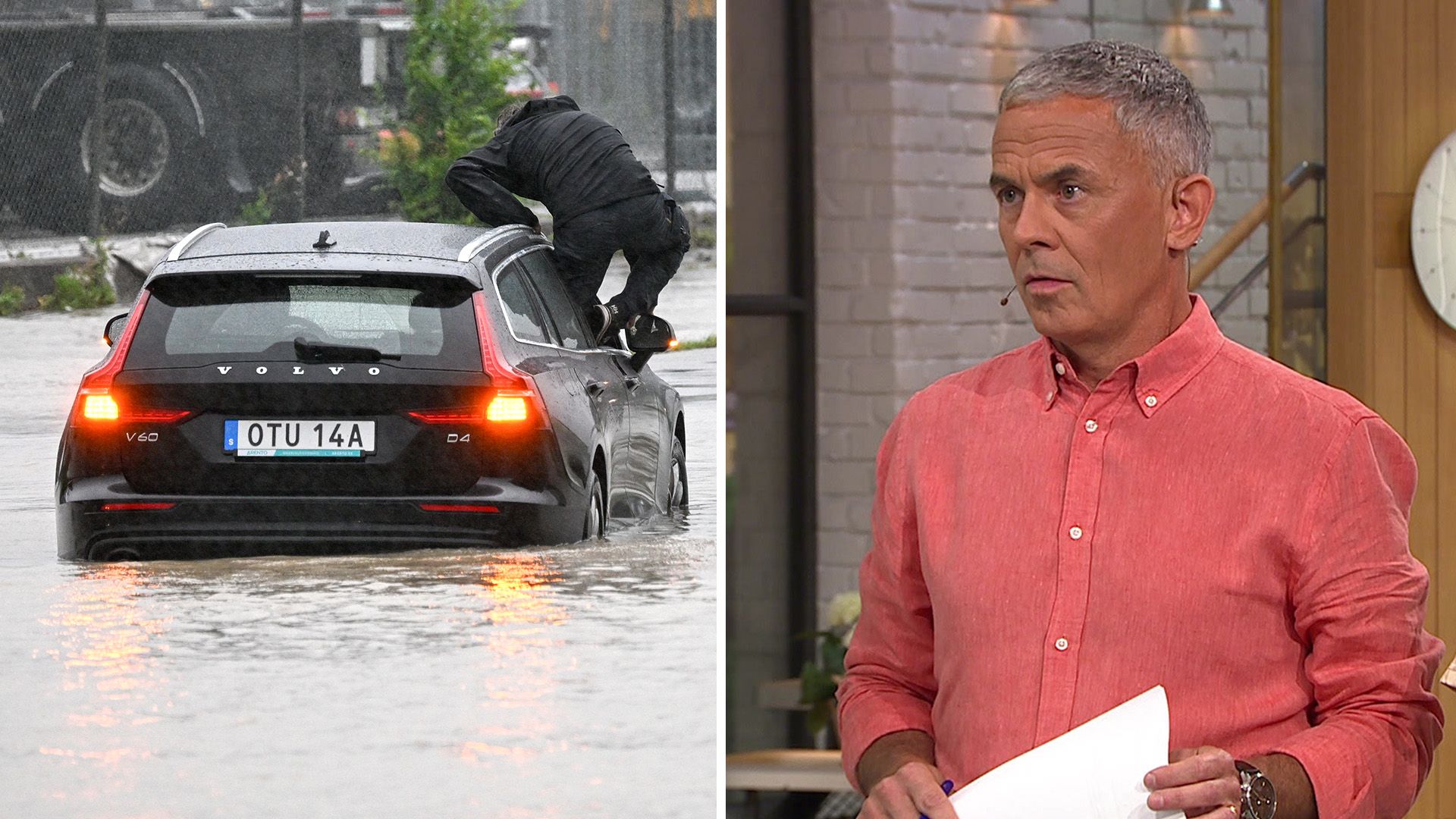 Flera varningar utfärdade – en månads regn på ett dygn