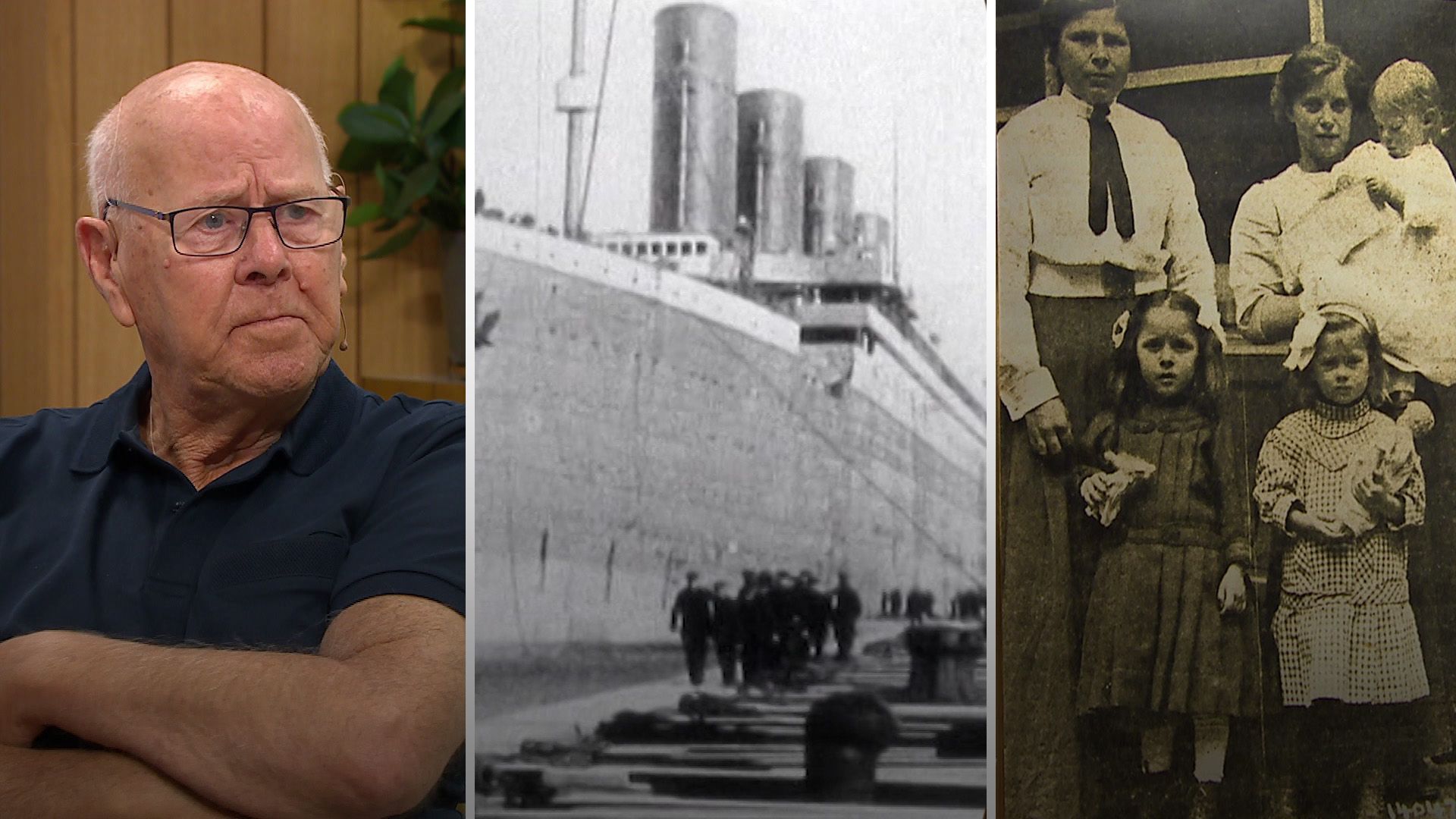 Bosses mamma överlevde Titanic: ”Hon mindes skriken från ...