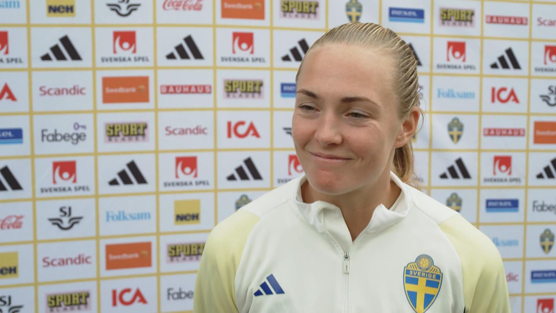 Magdalena Eriksson: "Vi hade önskat att spela på en större arena ...