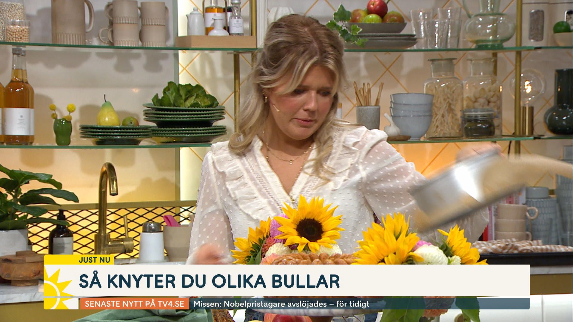 Så knyter du olika bullar – med streck i mitten