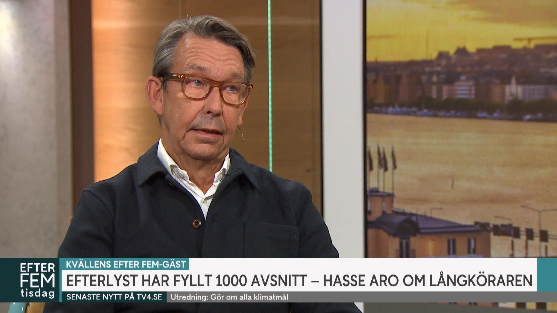 Hasse Aro om att göra 1000 Efterlyst: ”Hade jag vetat had...