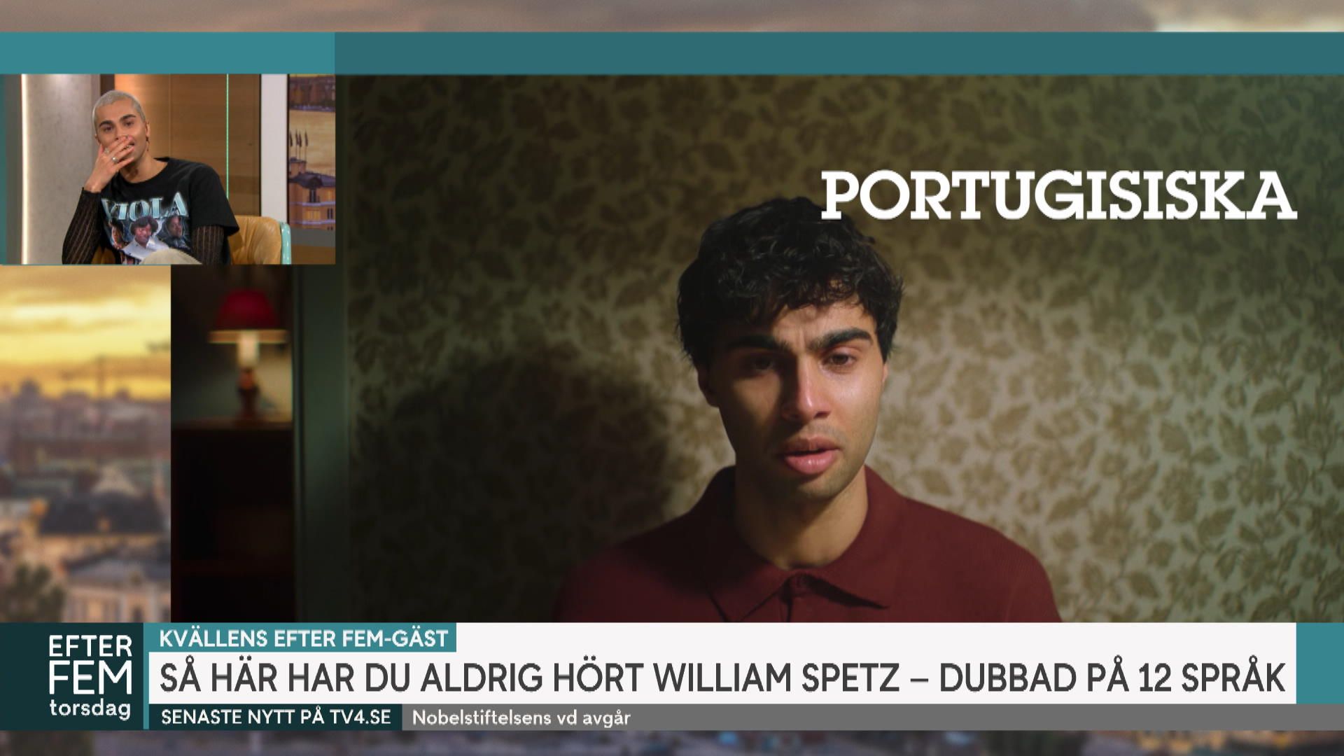 Så här har du aldrig hört William Spetz – dubbad på 12 språk