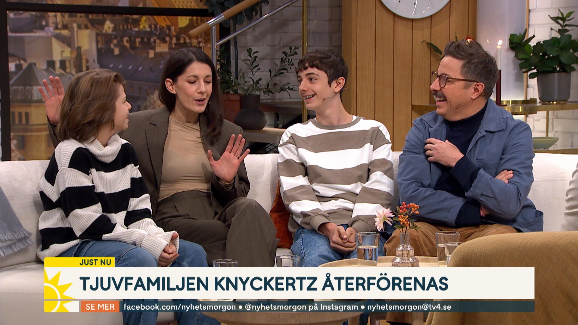 Familjen Knyckertz är tillbaka – ”Allt blir upp och ned”