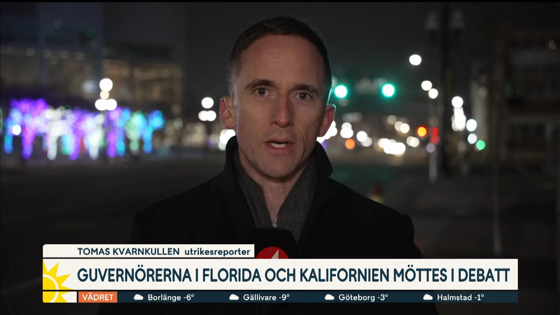 Så gick debatten mellan de rivaliserande guvernörerna i natt