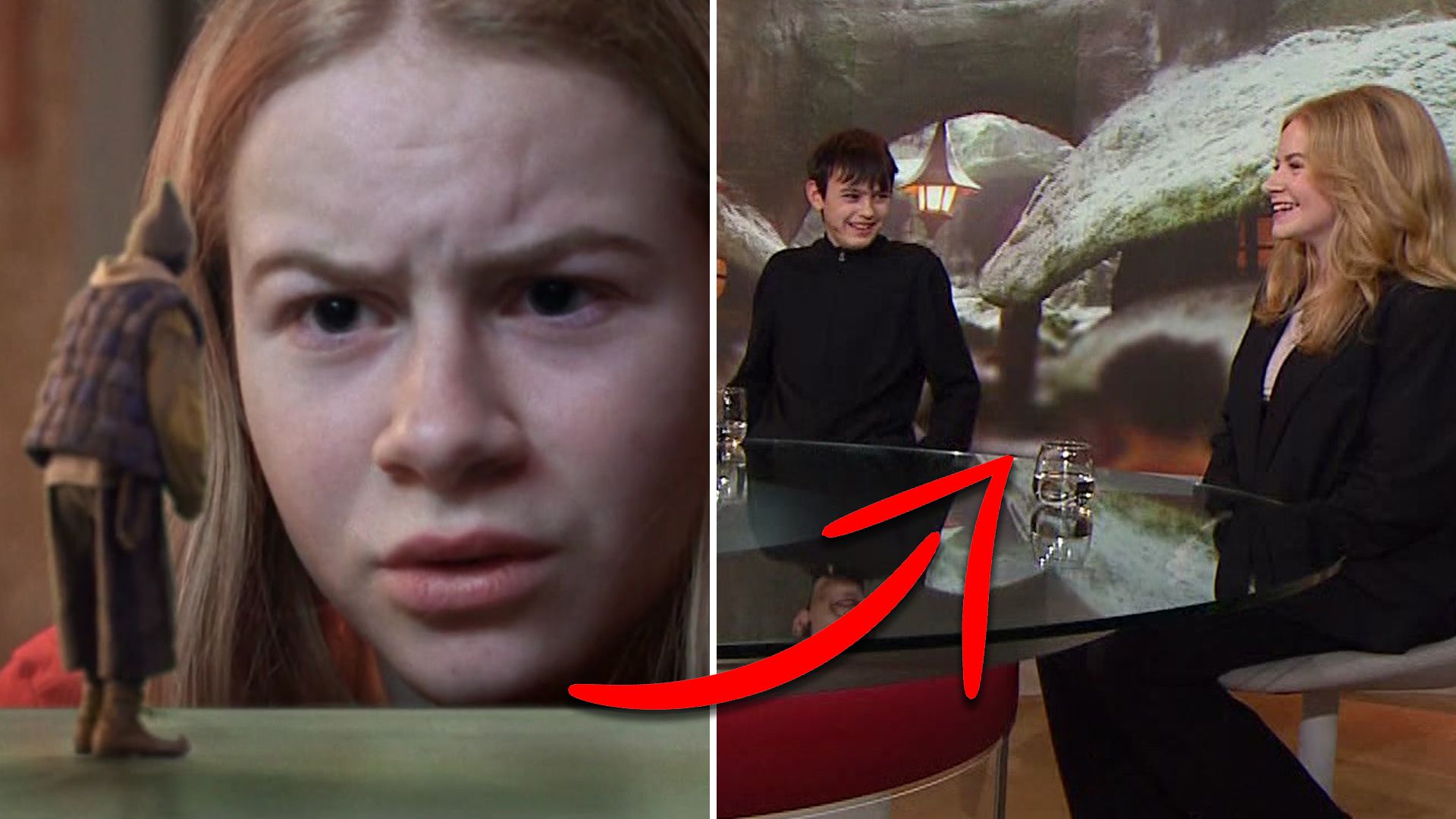 Matilda Gross och Ossian Skarsgård om att göra Trolltider