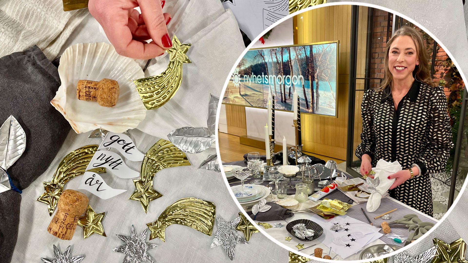 Pynt till nyår – utan att spendera en krona