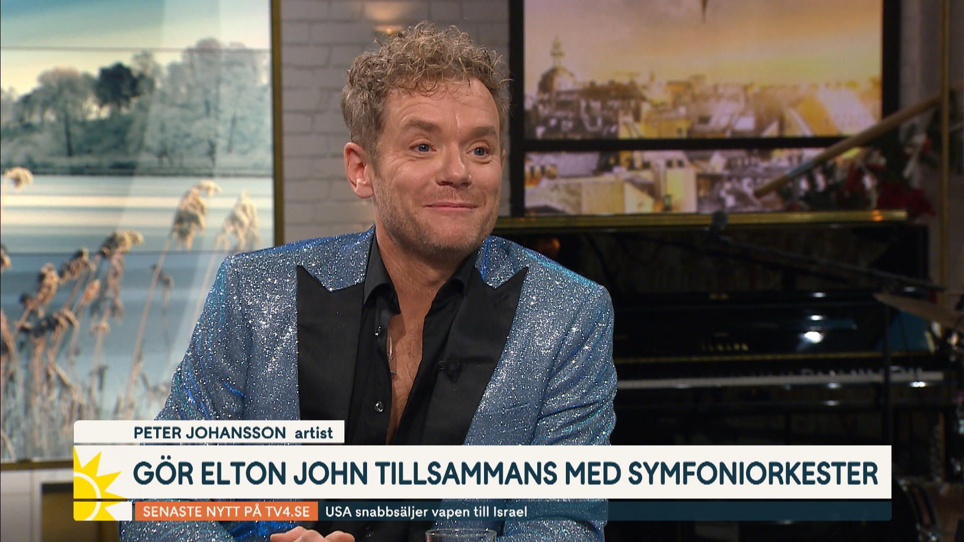 Peter Johansson gör hyllningsturné för Elton John