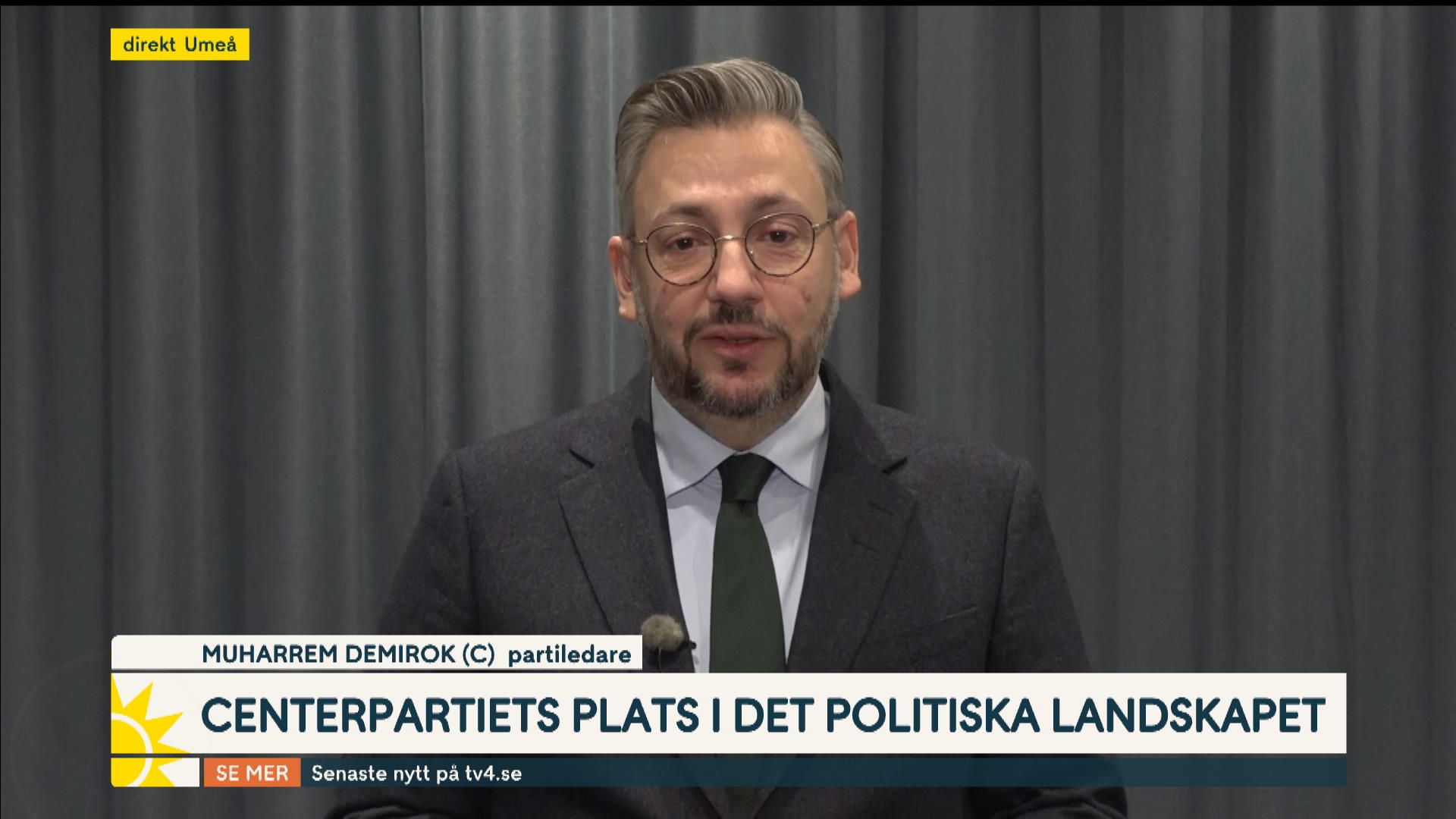 Demirok om utmaningarna för Centerpartiet: ”Viktigt att i...