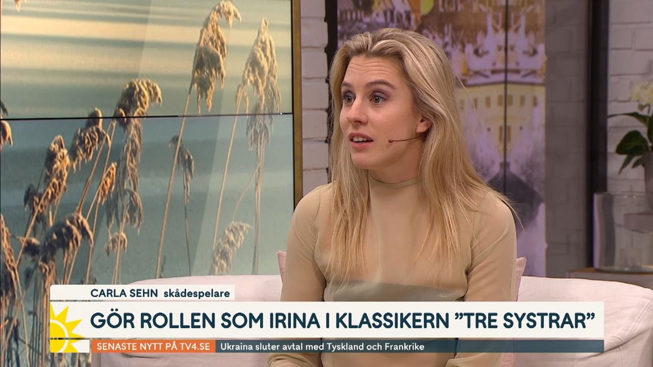 Carla Sehn började karriären som 8-åring: "Som att gå in ...