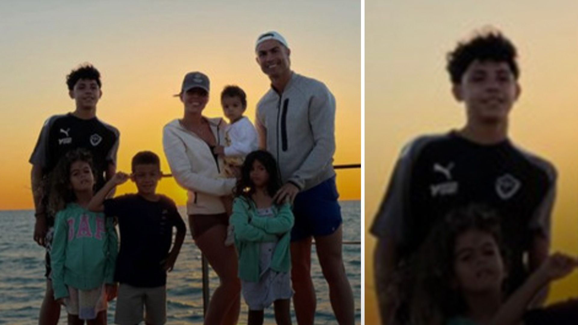 Yousif gav Ronaldos son en J-Södra-tröja