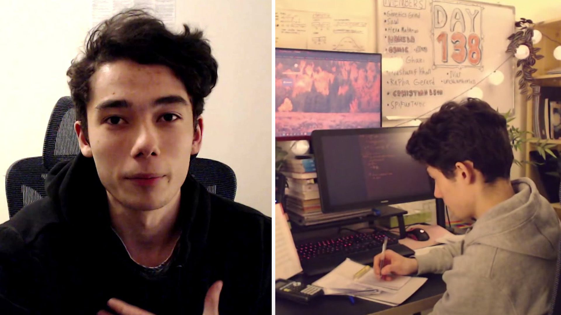 Darin pluggar 10 timmar om dagen – livesänder allt