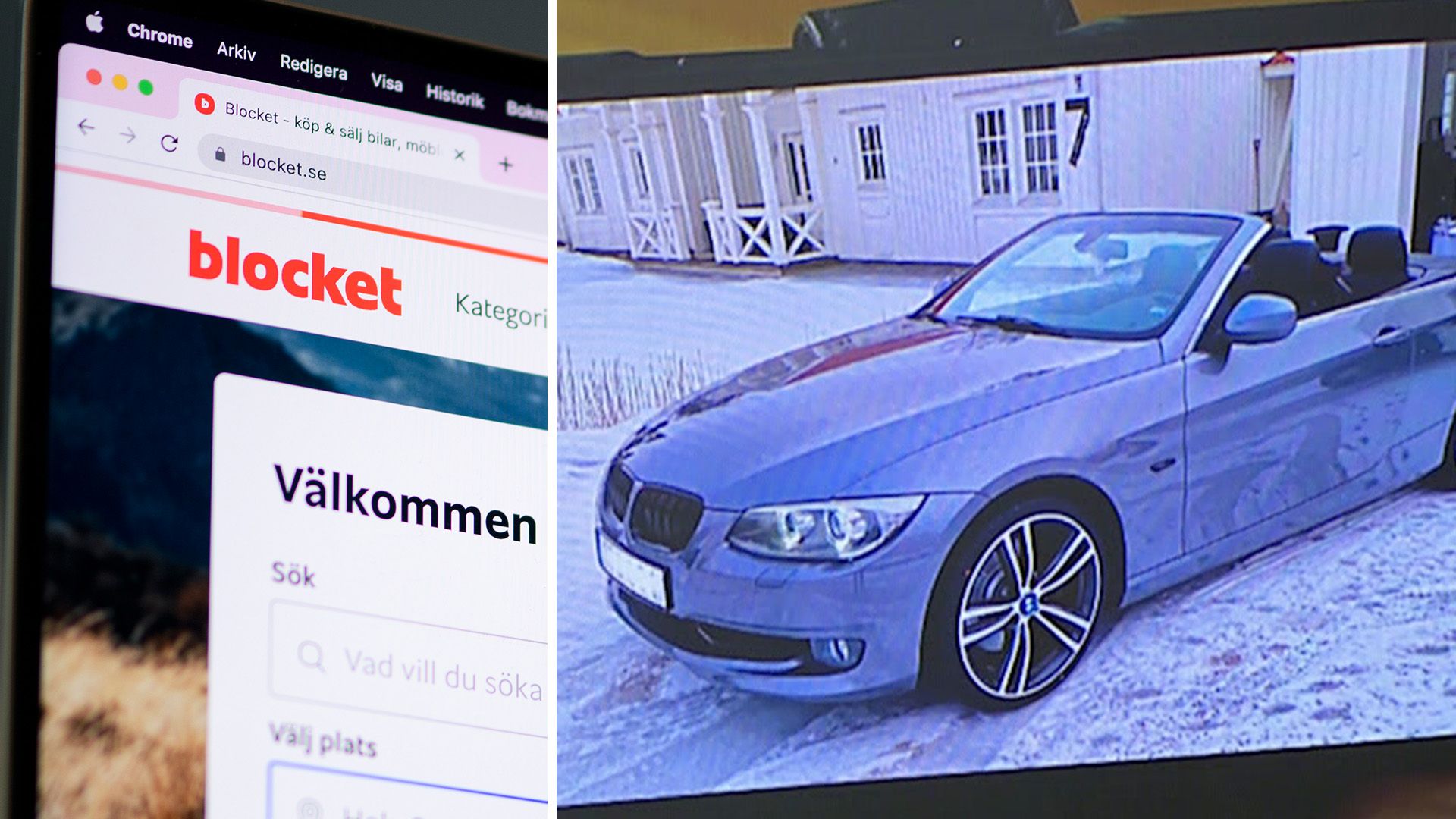 Bedragarens fräcka drag: Plötsligt låg parets bil på Blocket