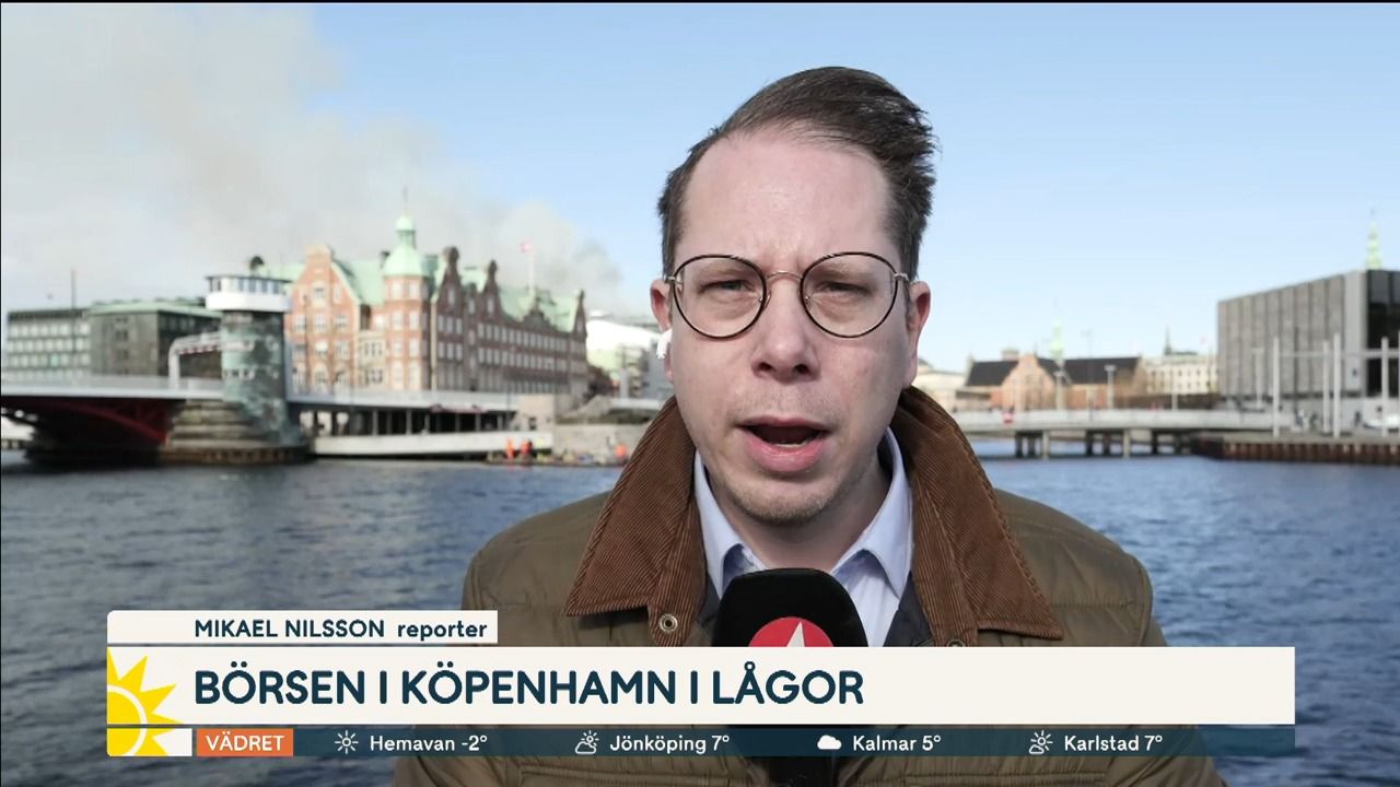 TV4-reportern på plats i Köpenhamn: ”Försöker förhindra a...