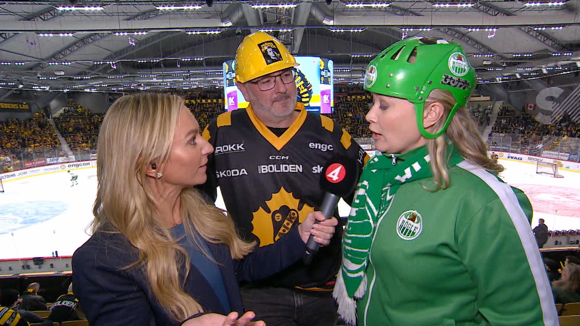 Paret Jonny och Zeina håller på olika lag i finalen: "Stå...