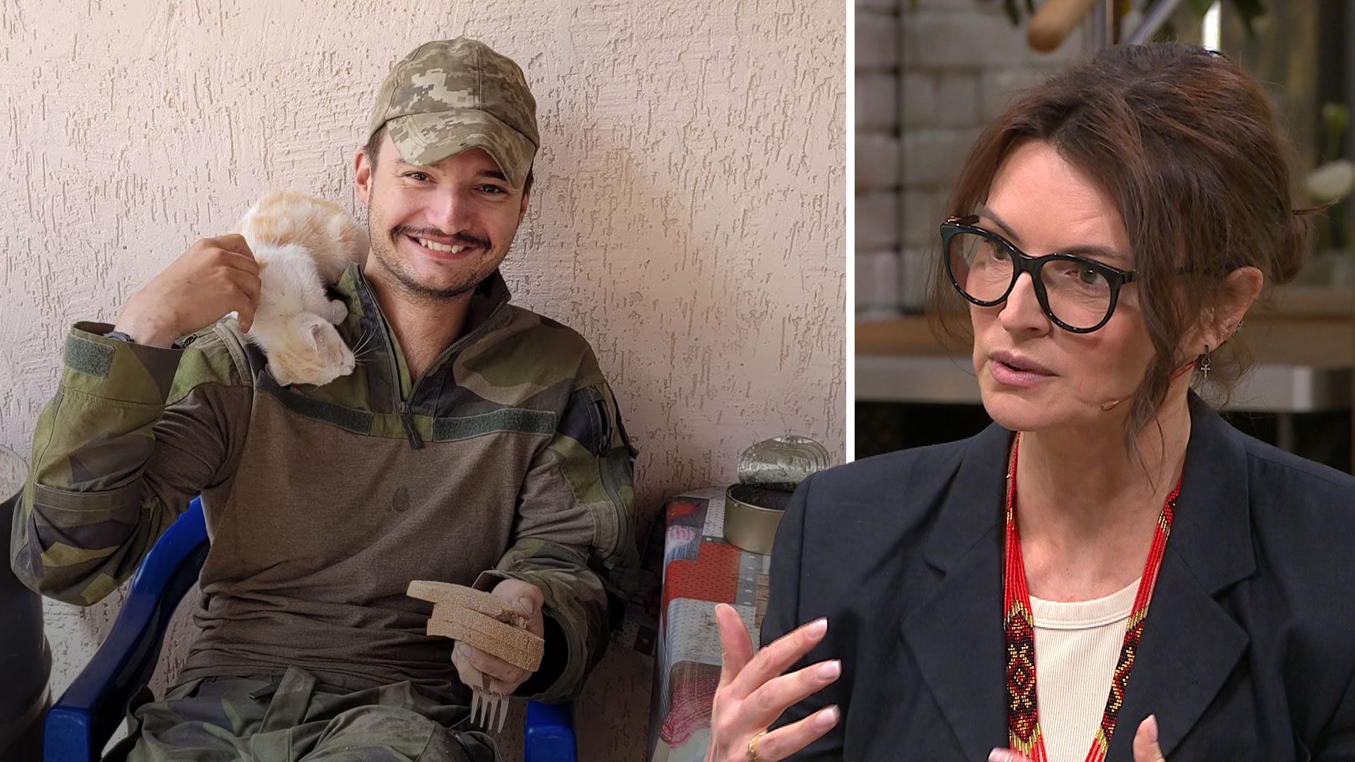 Mammans ord om svenske Edvard som stupade i kriget i Ukraina