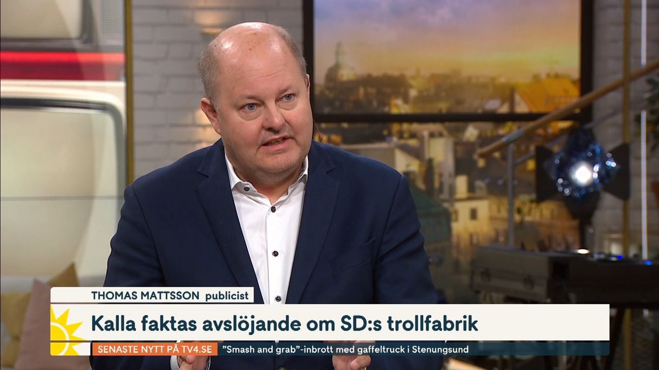 Thomas Mattsson: ”Det förekommer inte någon konspiration ...