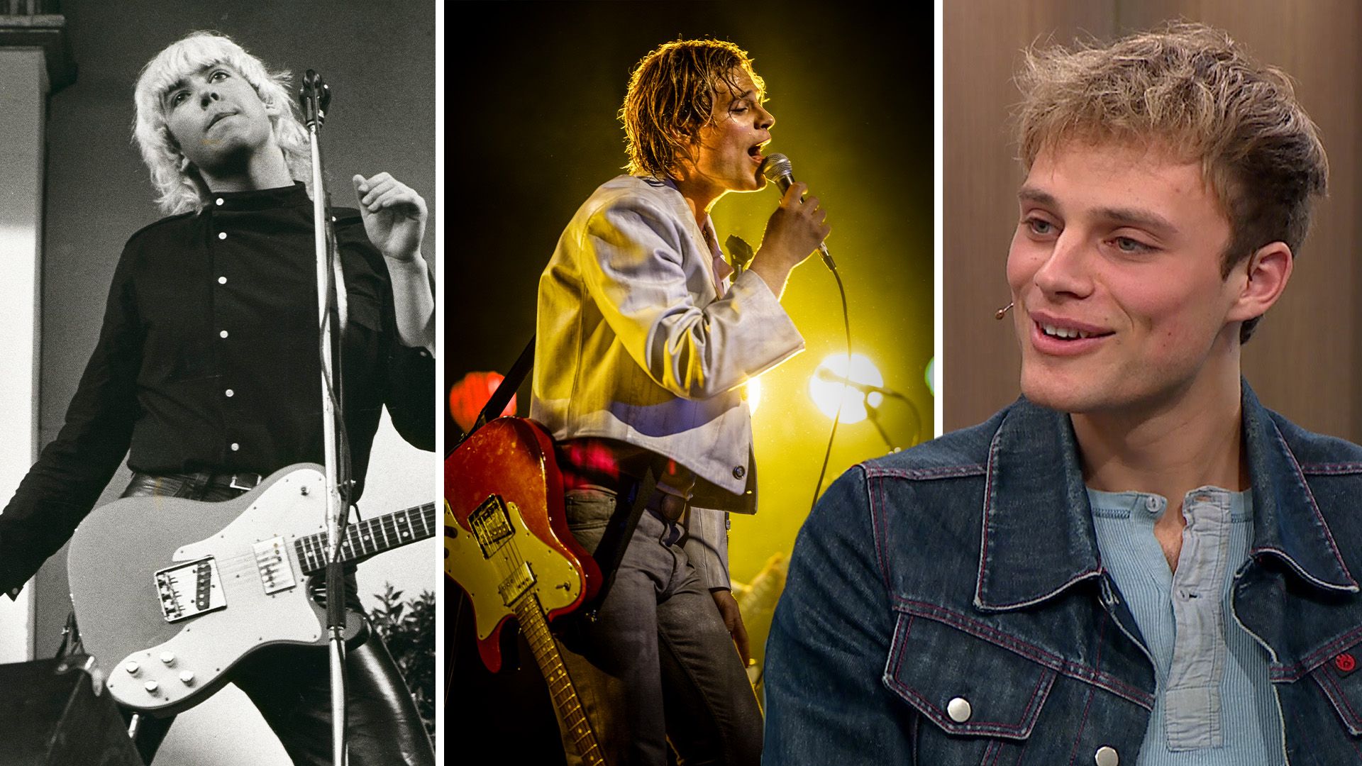 Han spelar Per Gessle i nya filmen om Gyllene tider