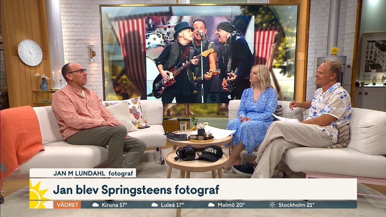 En glass ledde till 25 års samarbete med Bruce Springsteen