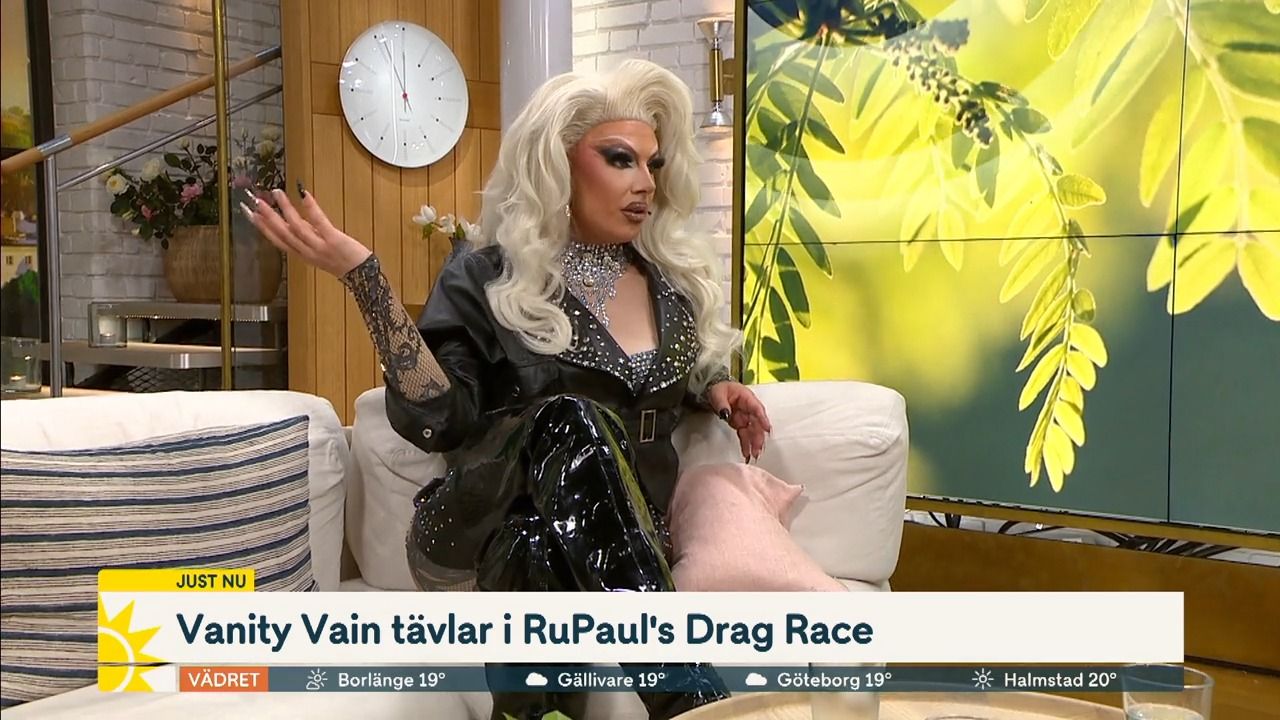 Vanity Vain tävlar i RuPaul's Drag Race: ”Jag är helt cho...