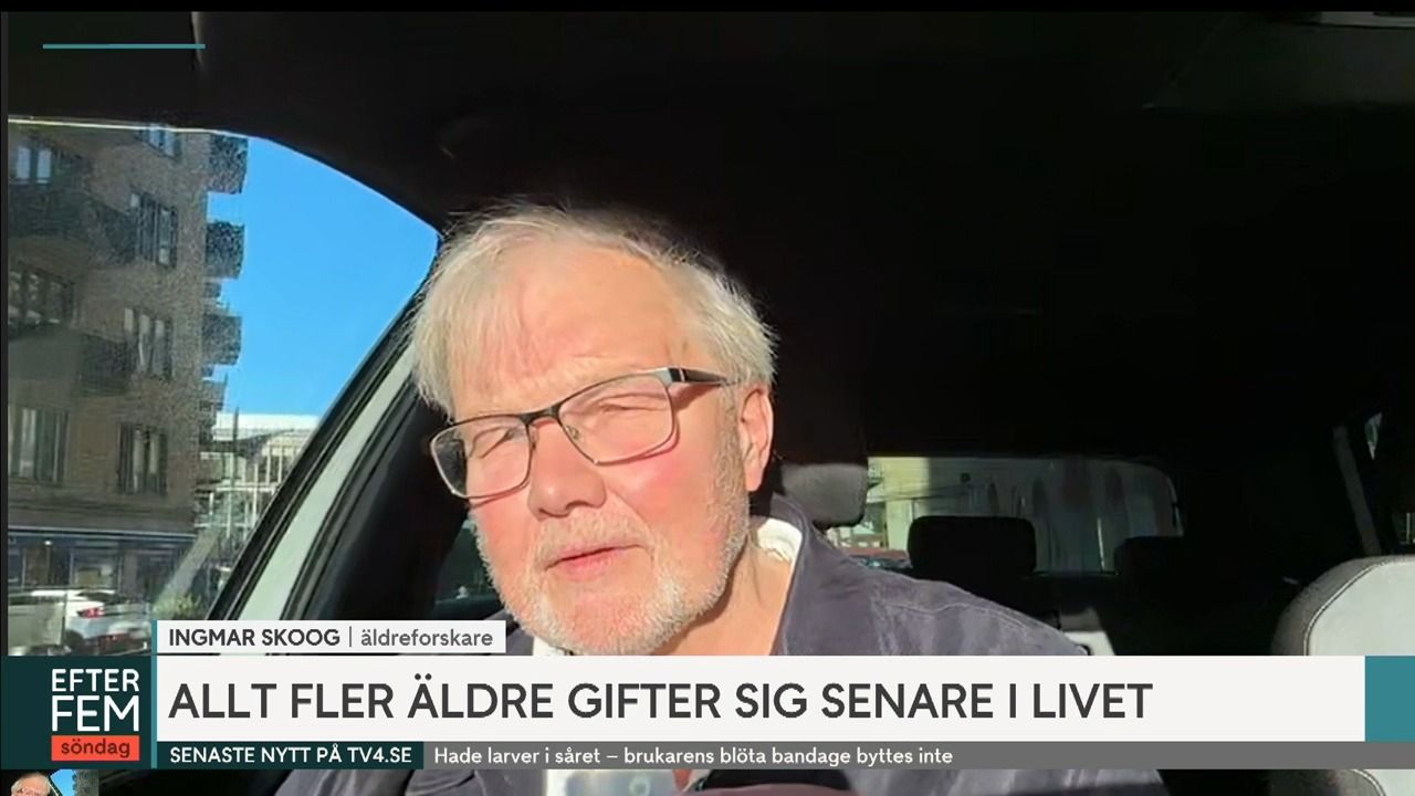 Allt fler gifter sig senare i livet: ”Större lust att gör...
