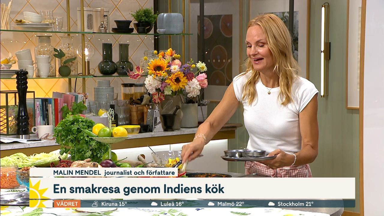 Så blev Malin Mendel en currymamma