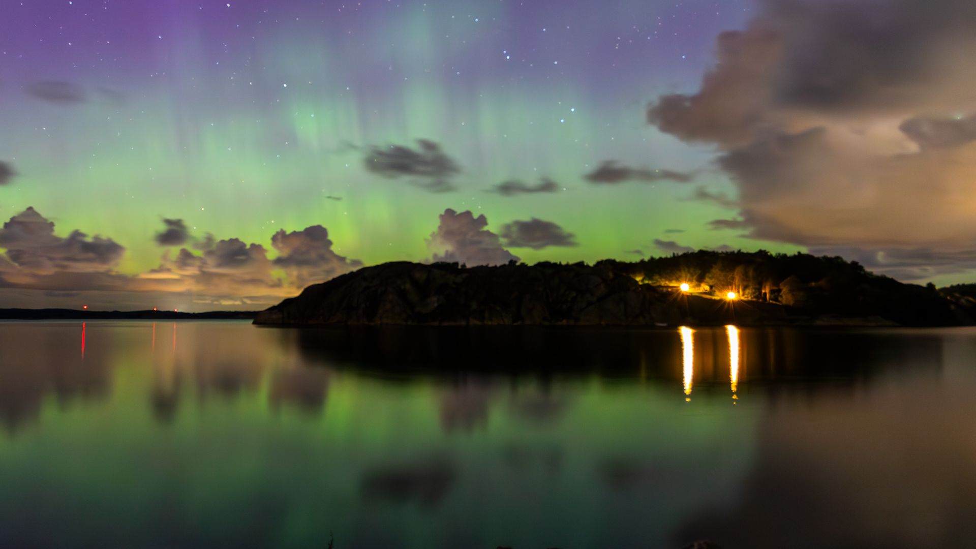Norrsken över hela Sverige i natt – Se magiska bilder