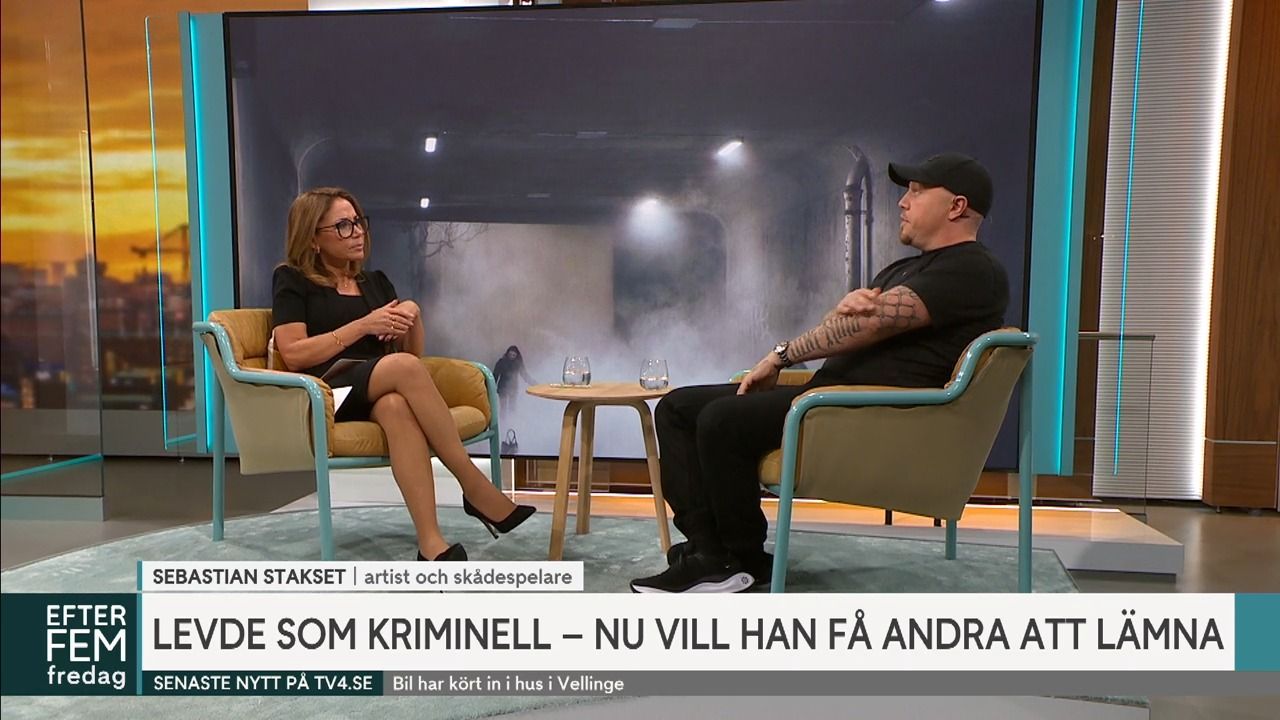 Sebastian Stakset i ny film som visar baksidan av krimine...