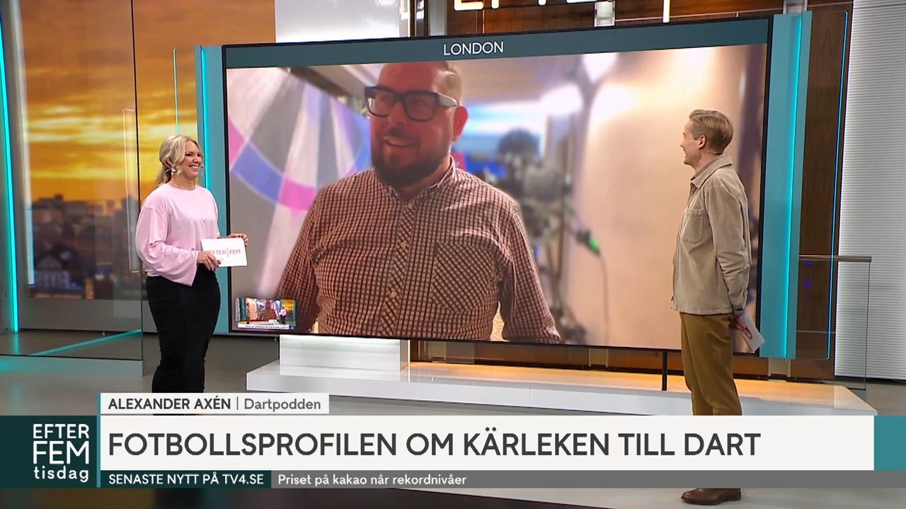 Alexander Axén: ”Dart är världens bästa sport”