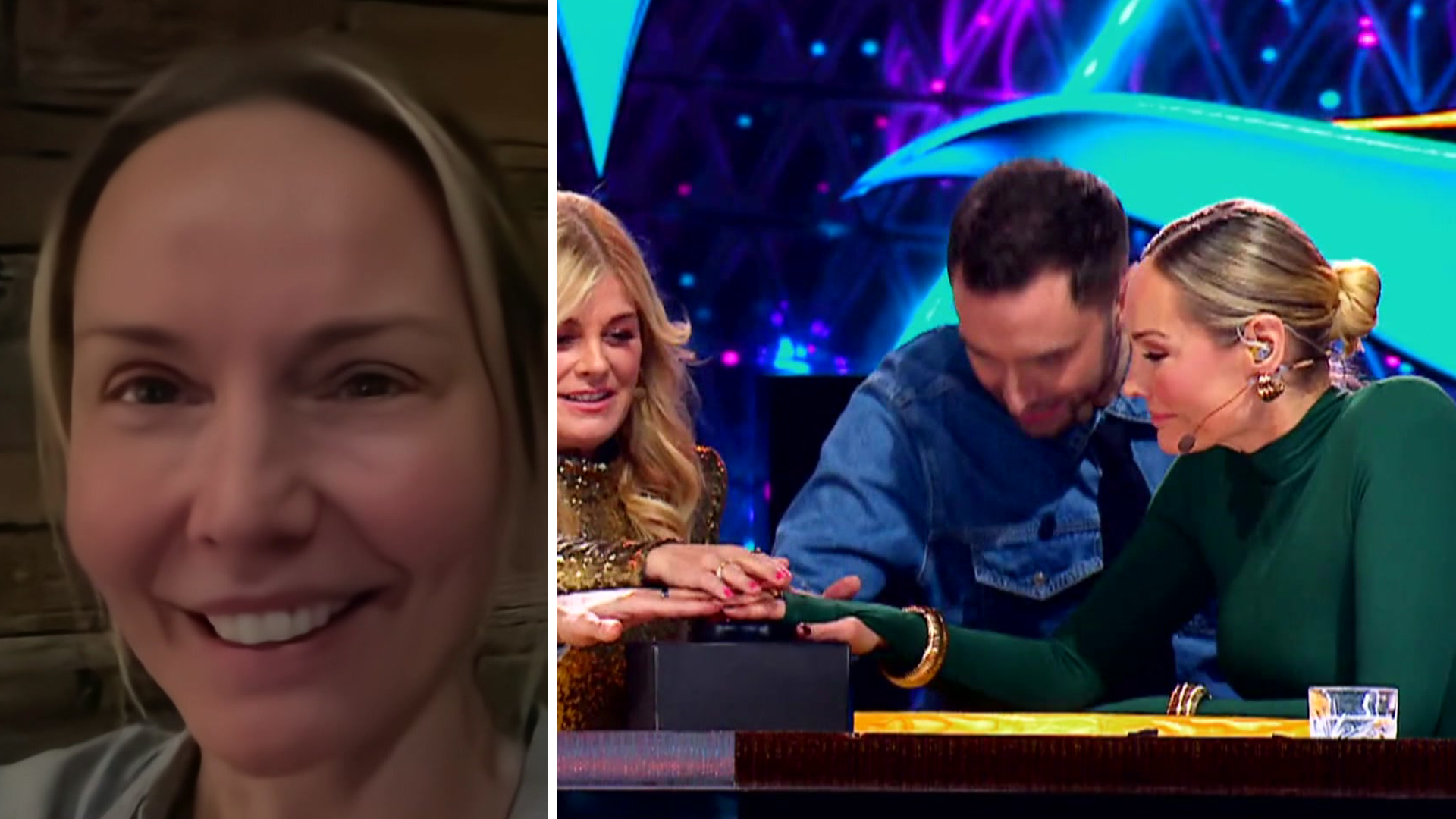 Carina Berg gör debut som panelmedlem i Masked Singer