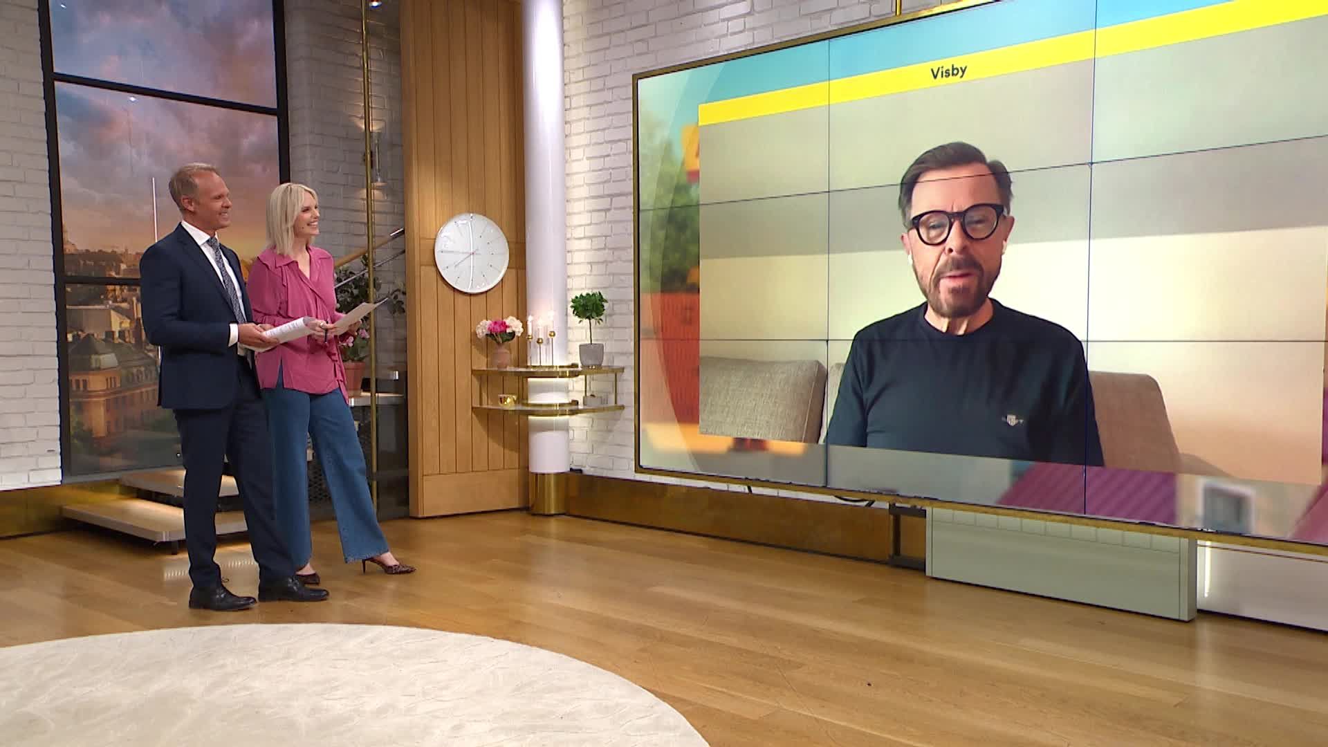 Björn Ulvaeus: Oroas för hotet mot demokratin invigningst...