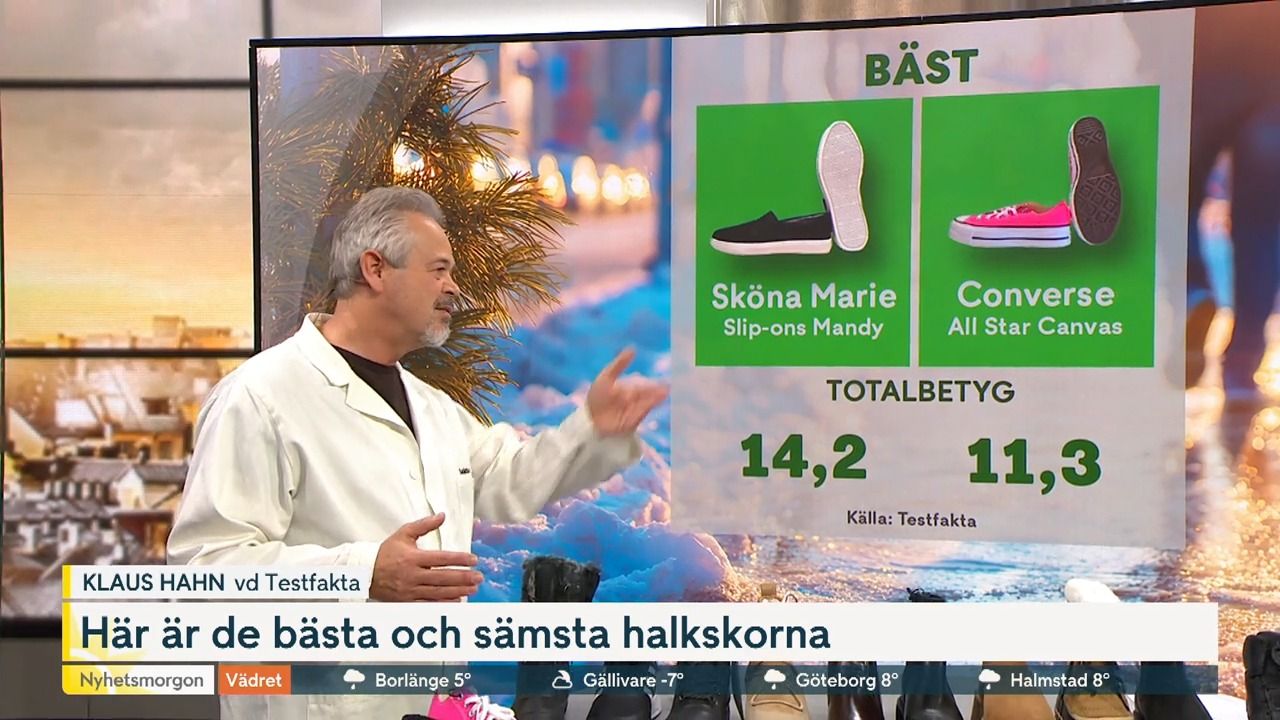 Därför är Converse bästa skorna vid ishalka