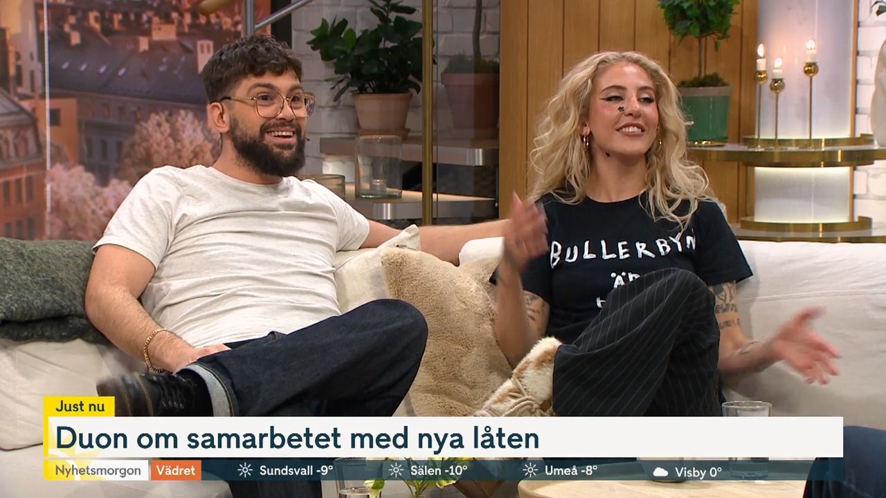 Peg Parnevik och Simon Superti släpper låt ihop