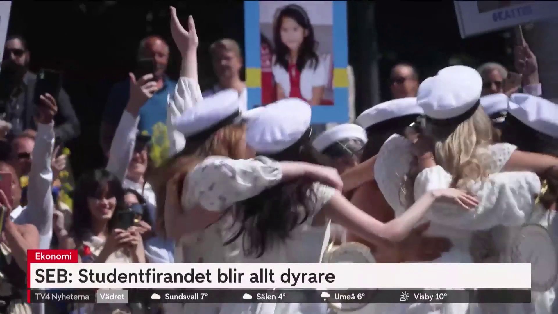 SEB: Studentfirandet blir allt dyrare