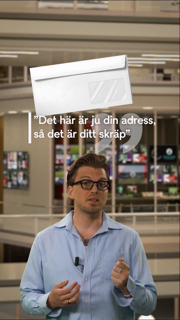 Ny bedrägerimetod – krävde pengar för skräp