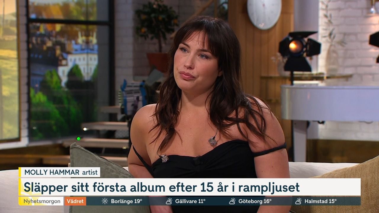 Molly Hammar släpper sitt första album efter 15 år i ramp...