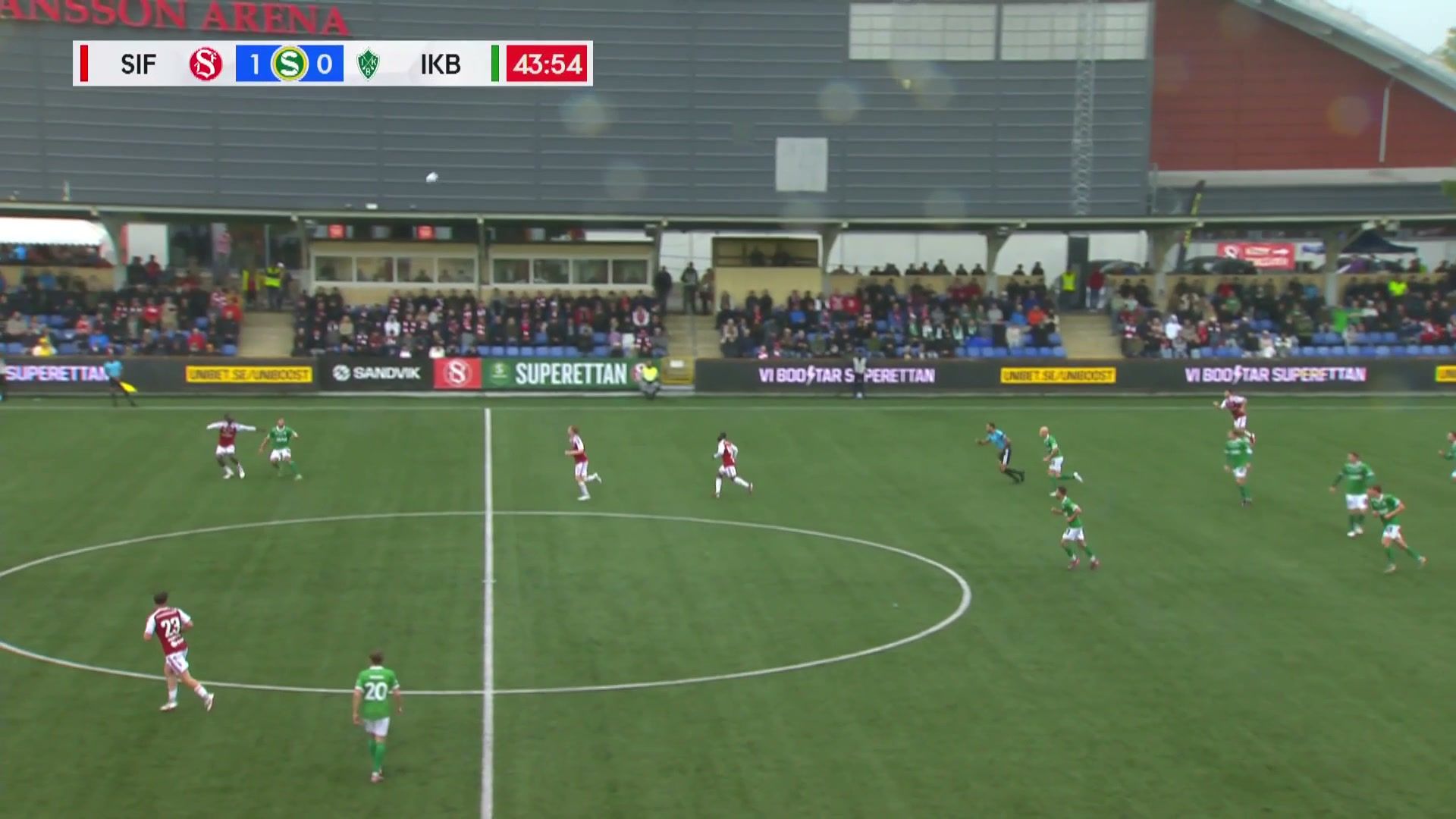 Mål: Sandvikens IF - IK Brage 1-1