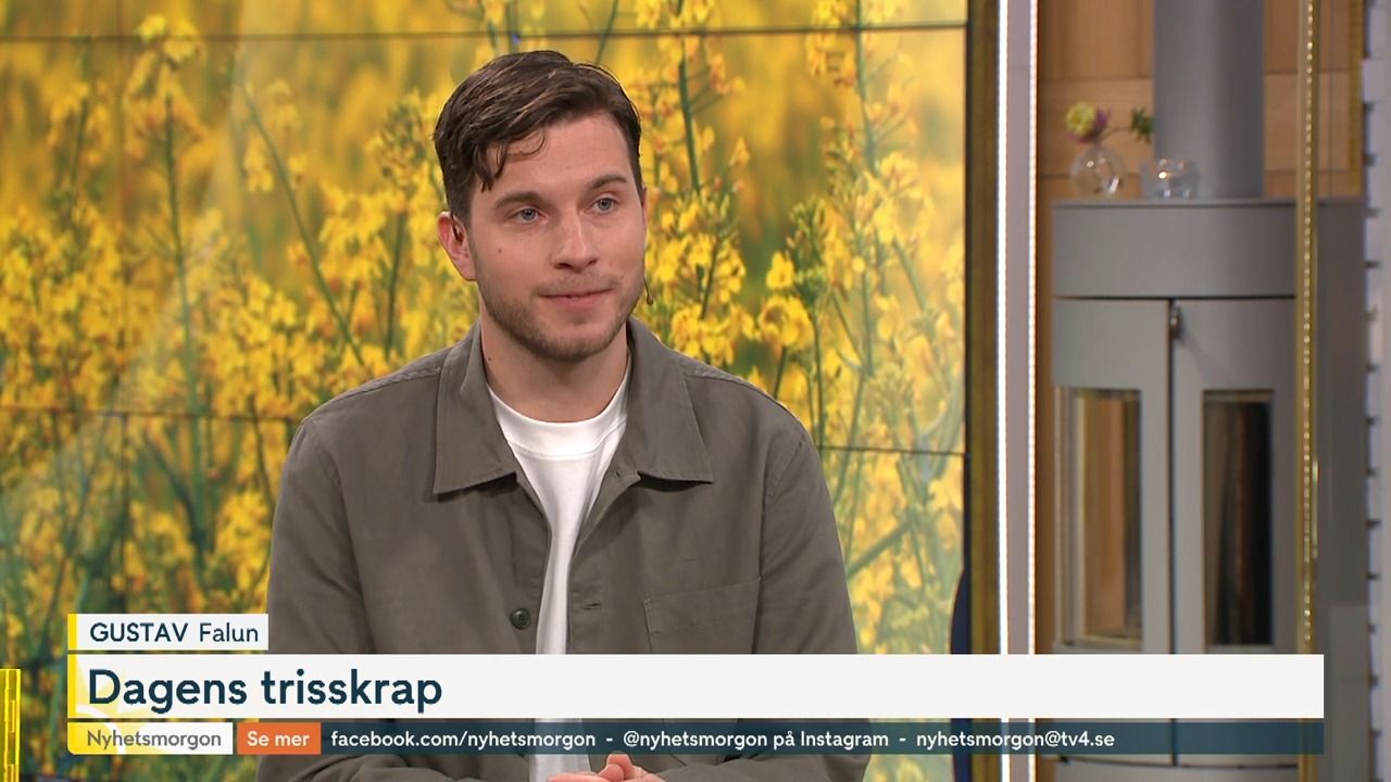 Gustav skrapar triss – bara veckor efter släktingen
